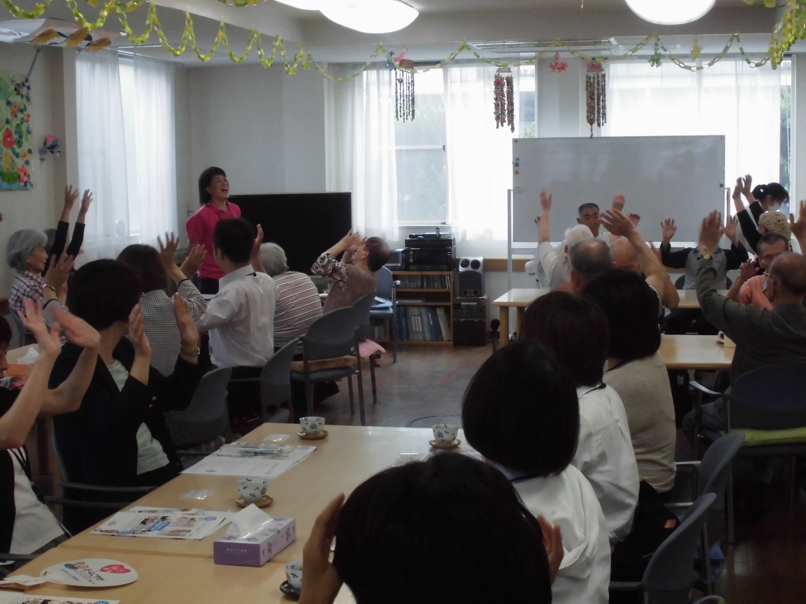 第一回シナプソロジー見学会（ケアマネージャー様向け）を開催致しました｜なごやかニュース ｜デイサービスセンター なごやか東村山