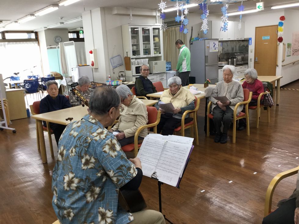 2月2日 ギターと歌の会｜なごやかニュース ｜デイサービスセンター なごやか方南町東京都杉並区