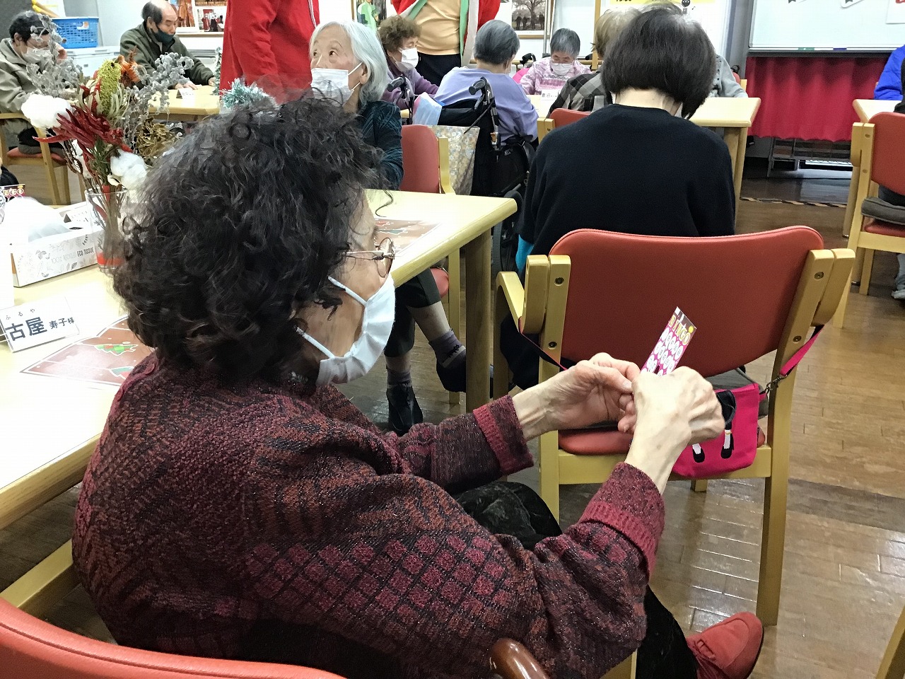 令和3年12月25日 クリスマス会③|なごやかニュース |デイサービスセンター なごやか練馬東京都練馬区