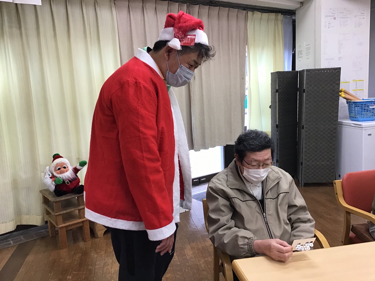 令和3年12月25日 クリスマス会③|なごやかニュース |デイサービスセンター なごやか練馬東京都練馬区
