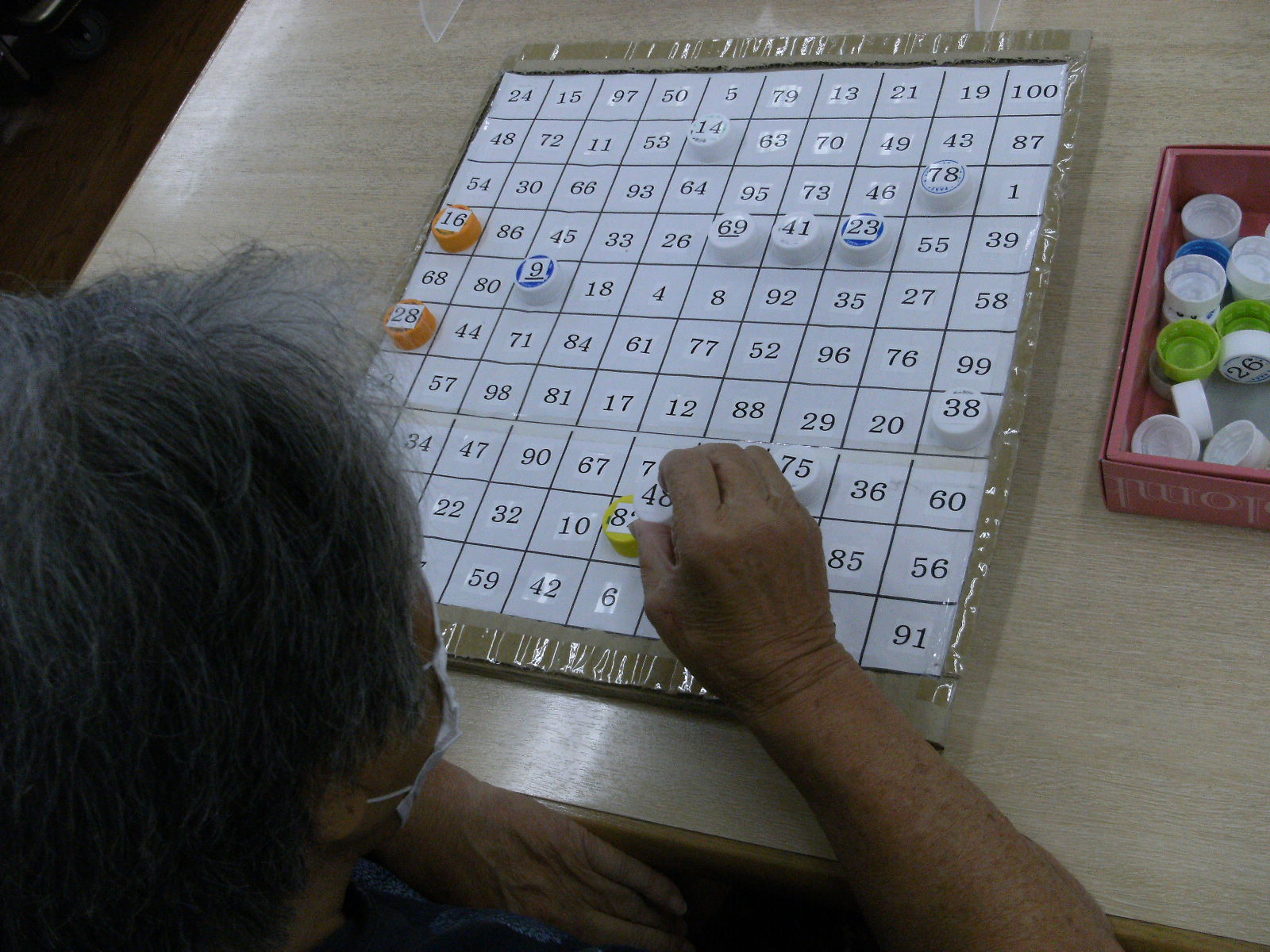 介護職員手作りの数字合わせボード｜なごやかニュース ｜デイサービスセンター なごやか新川崎神奈川県川崎市幸区